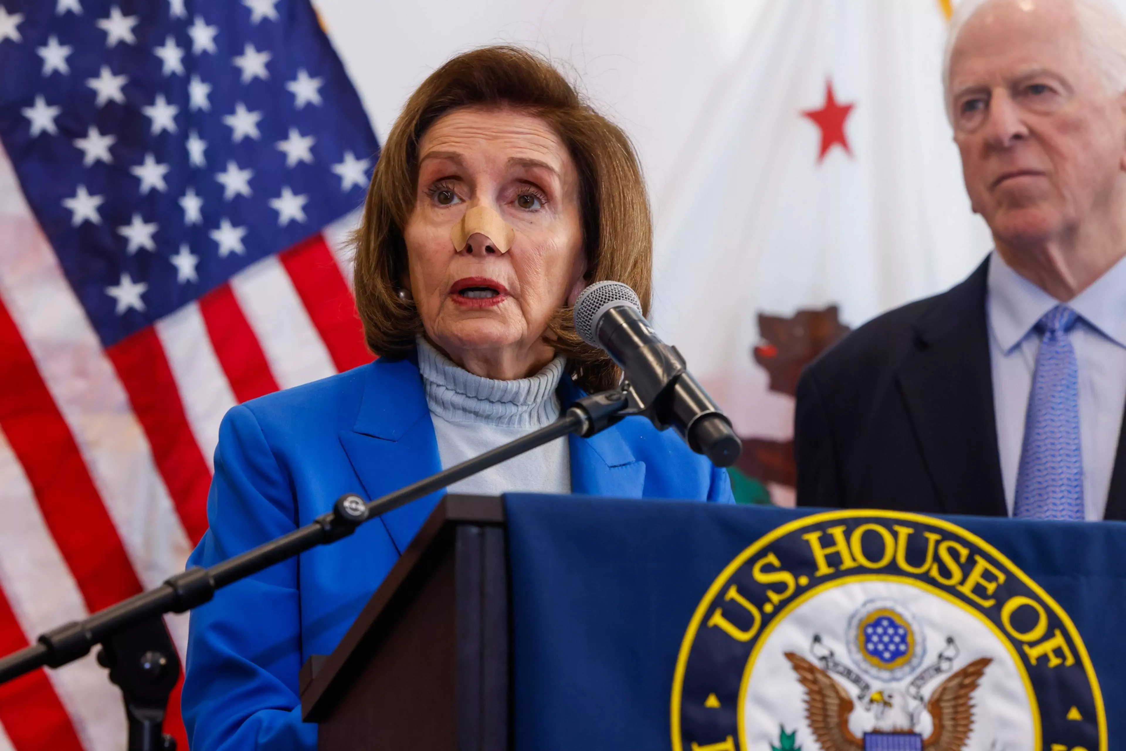 Nancy Pelosi gives blunt take on Democratic Party infighting