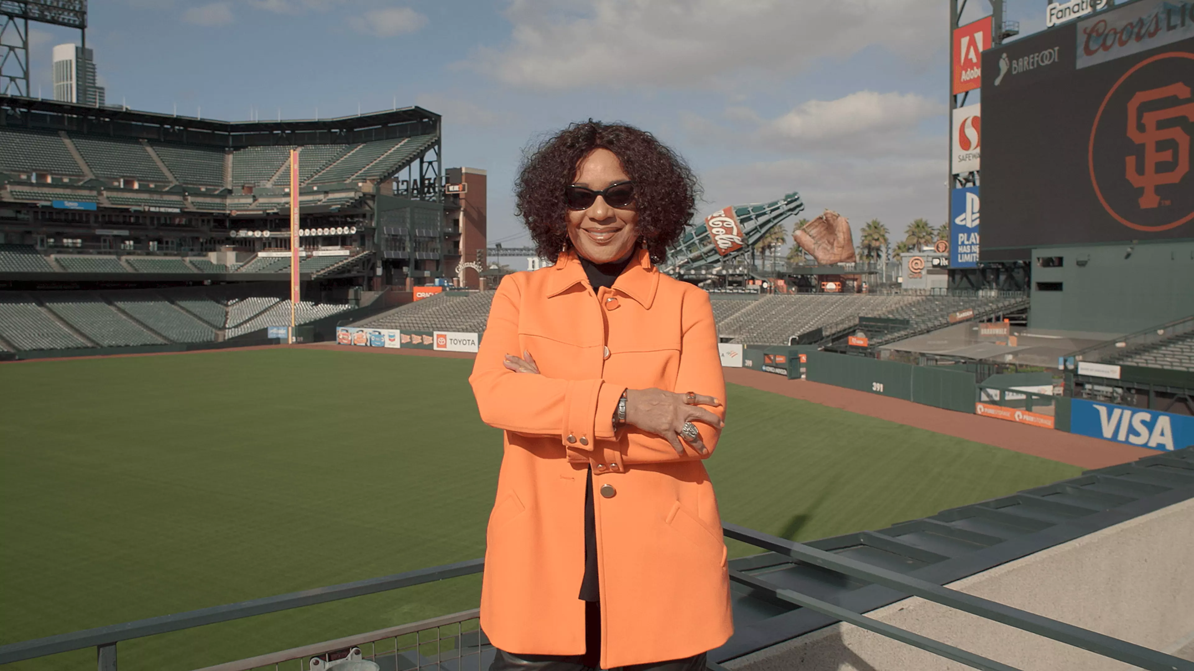 Meet Renel Brooks-Moon, the remarkable voice of Oracle Park and the San ...