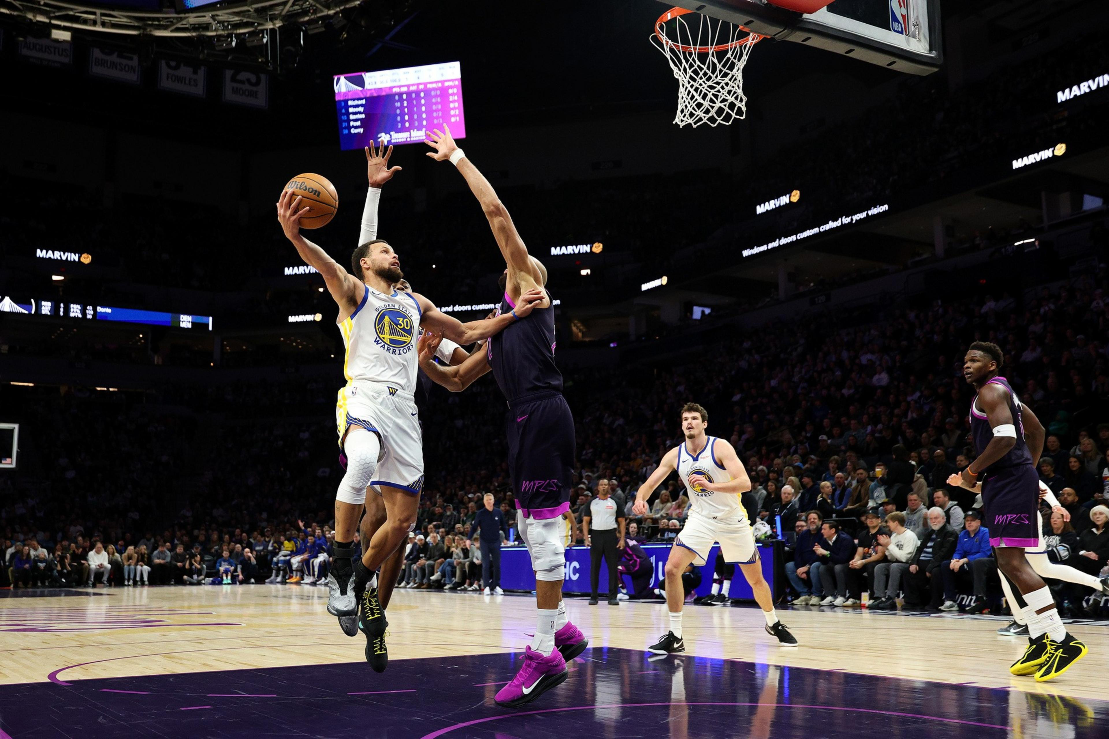 Basketball amid crisis: In grieving Minneapolis, Warriors blow out ...