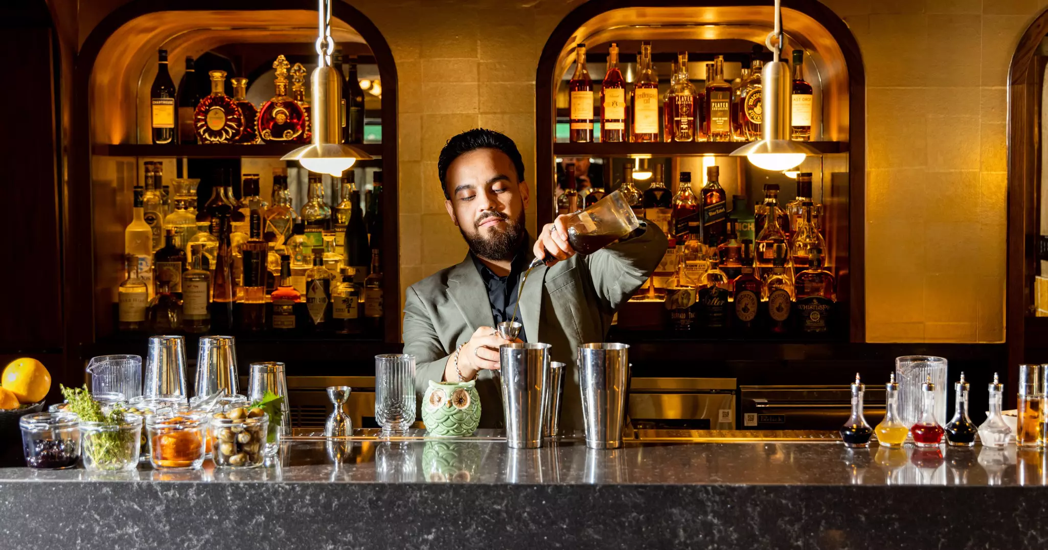 Steph Curry’s bourbon bar is a brick