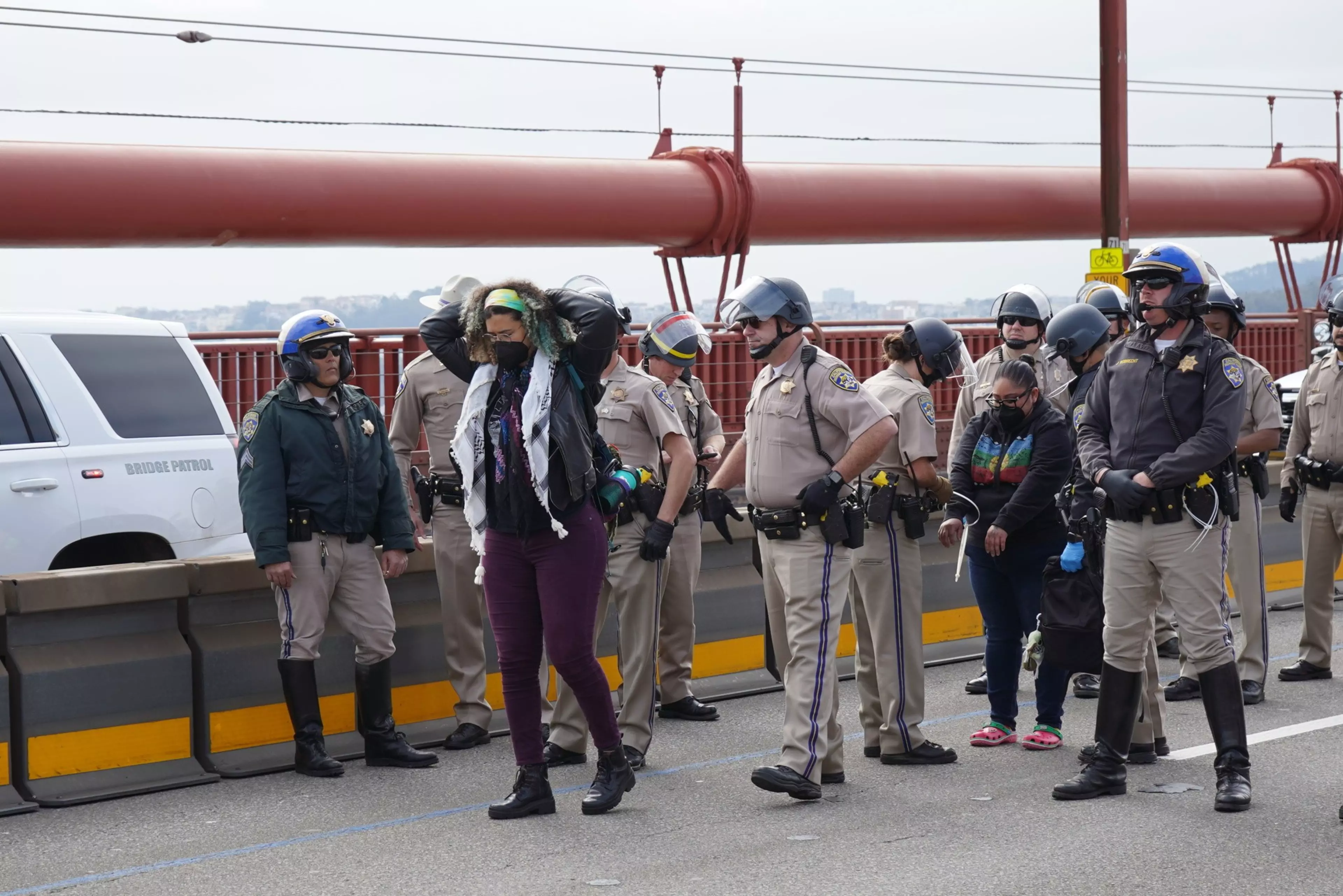 DA Brooke Jenkins gets tough on peaceful Golden Gate Bridge protesters