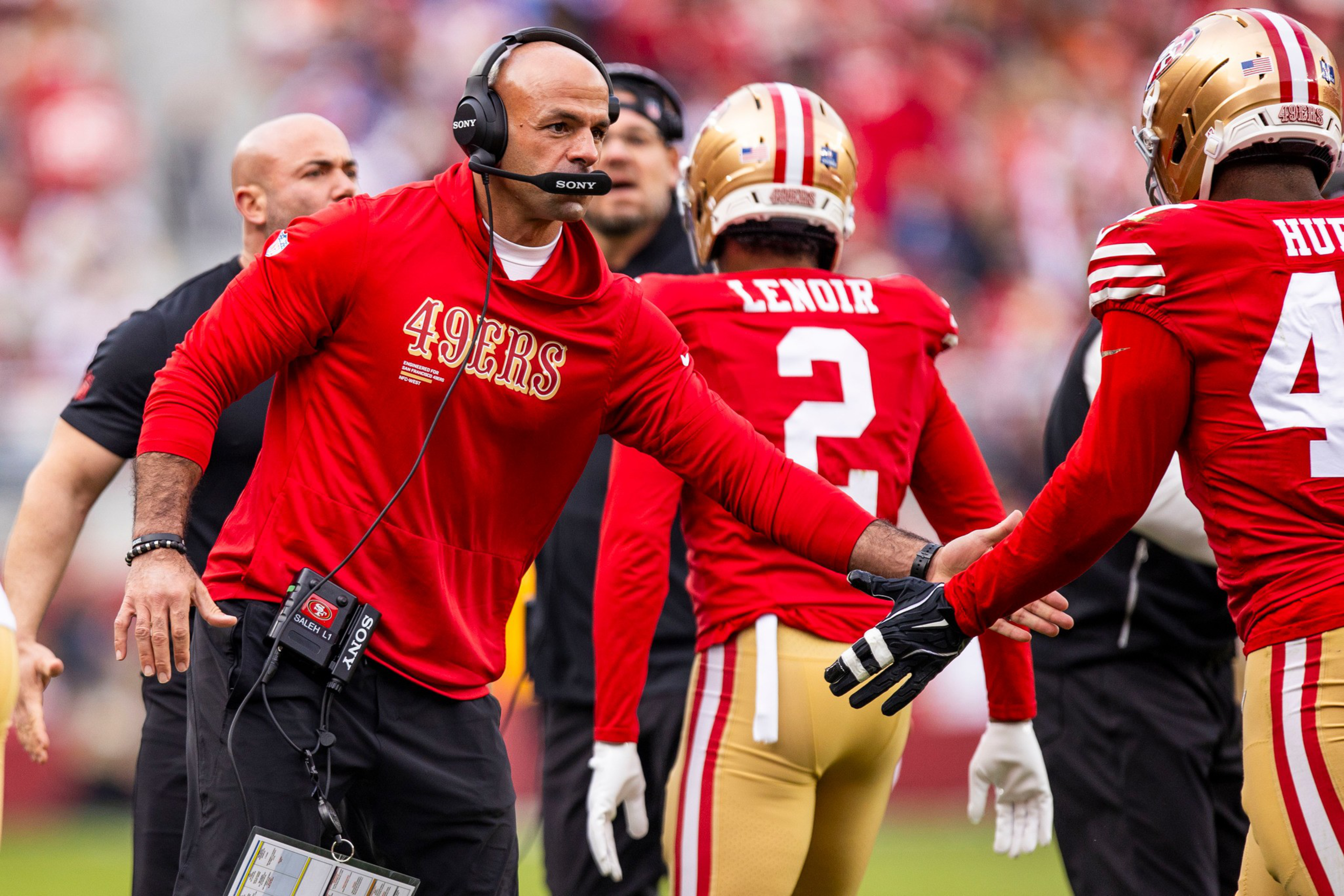 With Robert Saleh set to leave 49ers, Kyle Shanahan is searching for ...