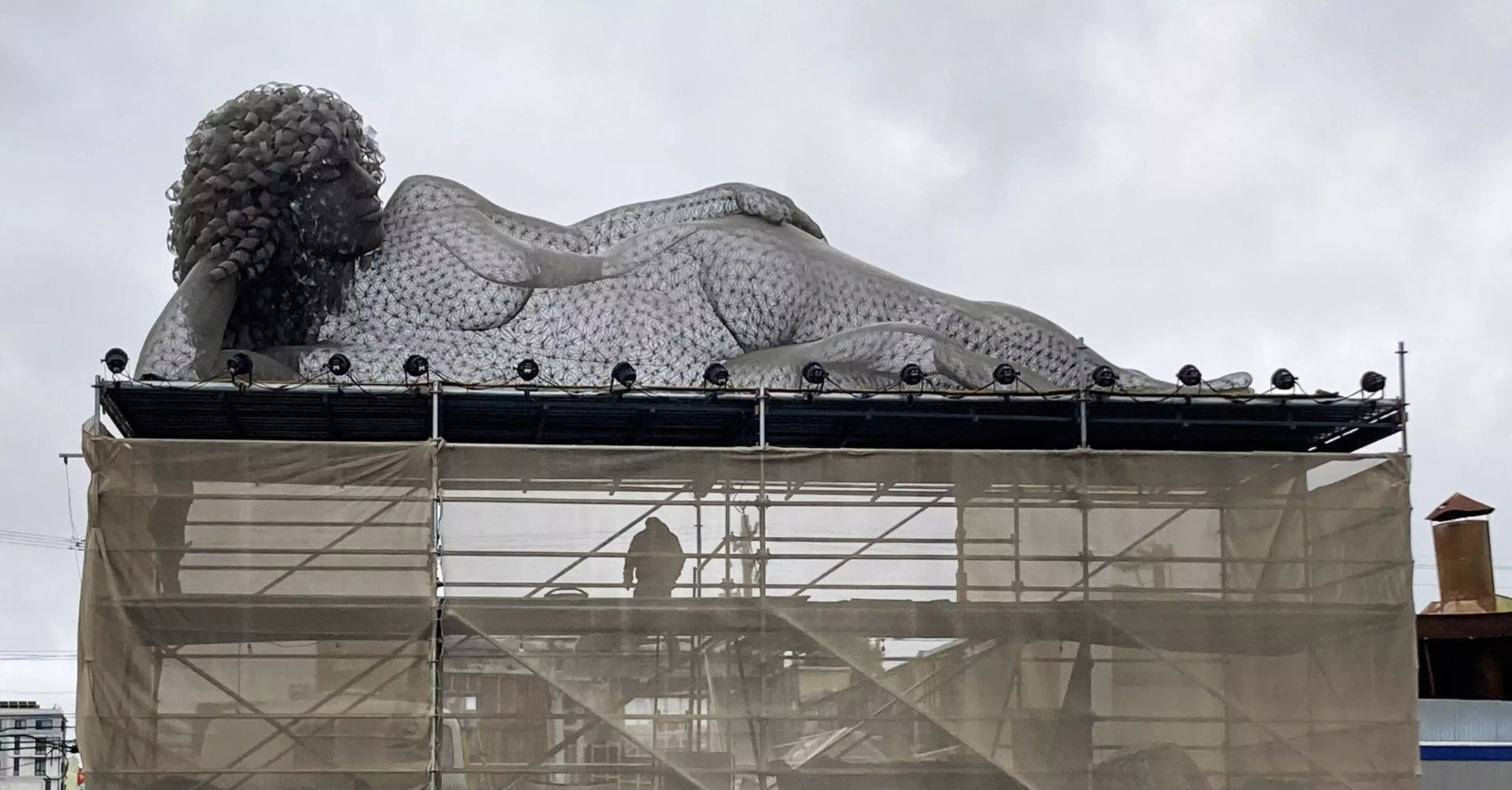 Wondering about the massive naked woman sculpture in San Francisco ...