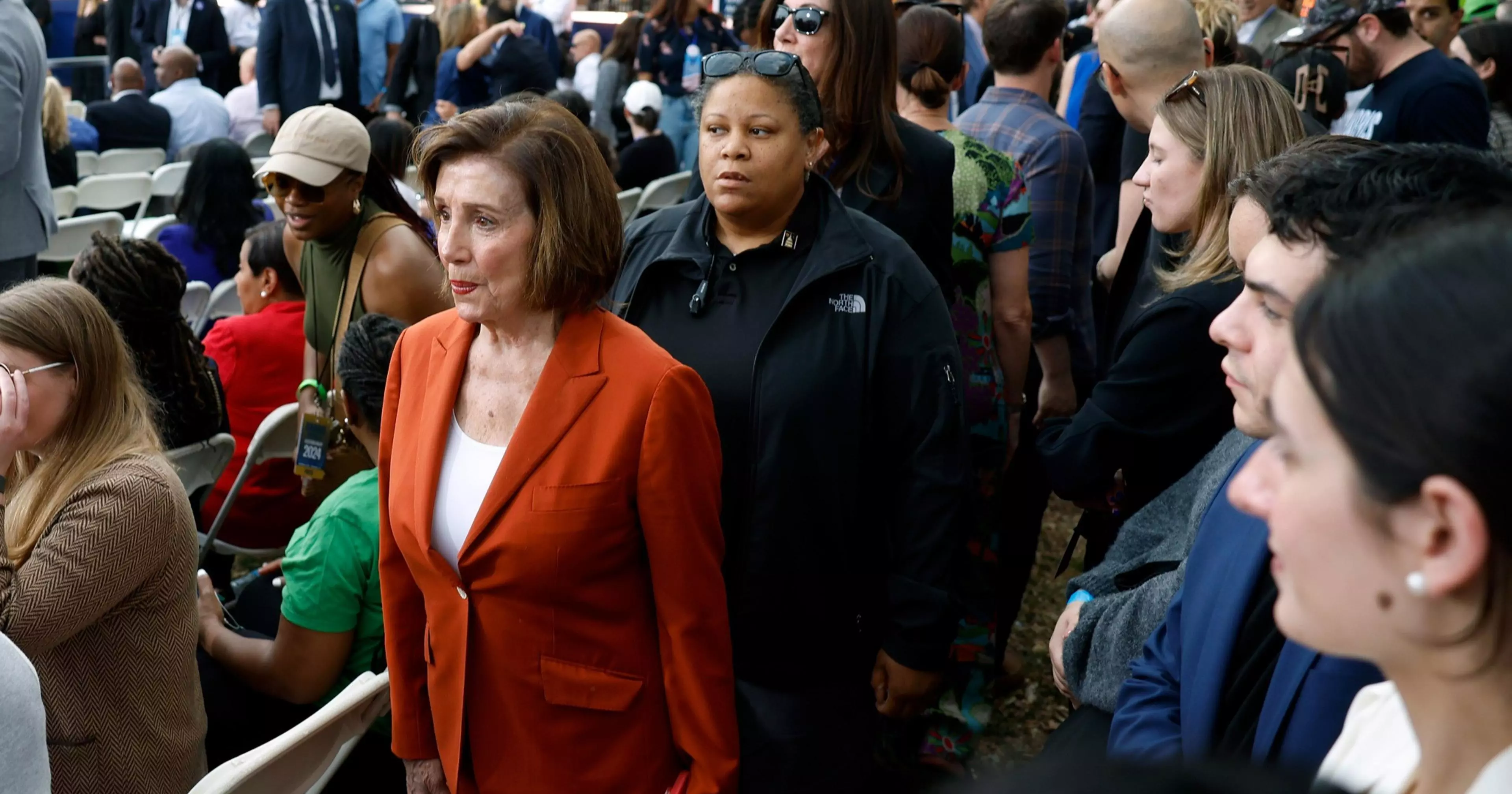 Nancy Pelosi recovering from hip replacement in Germany after a fall