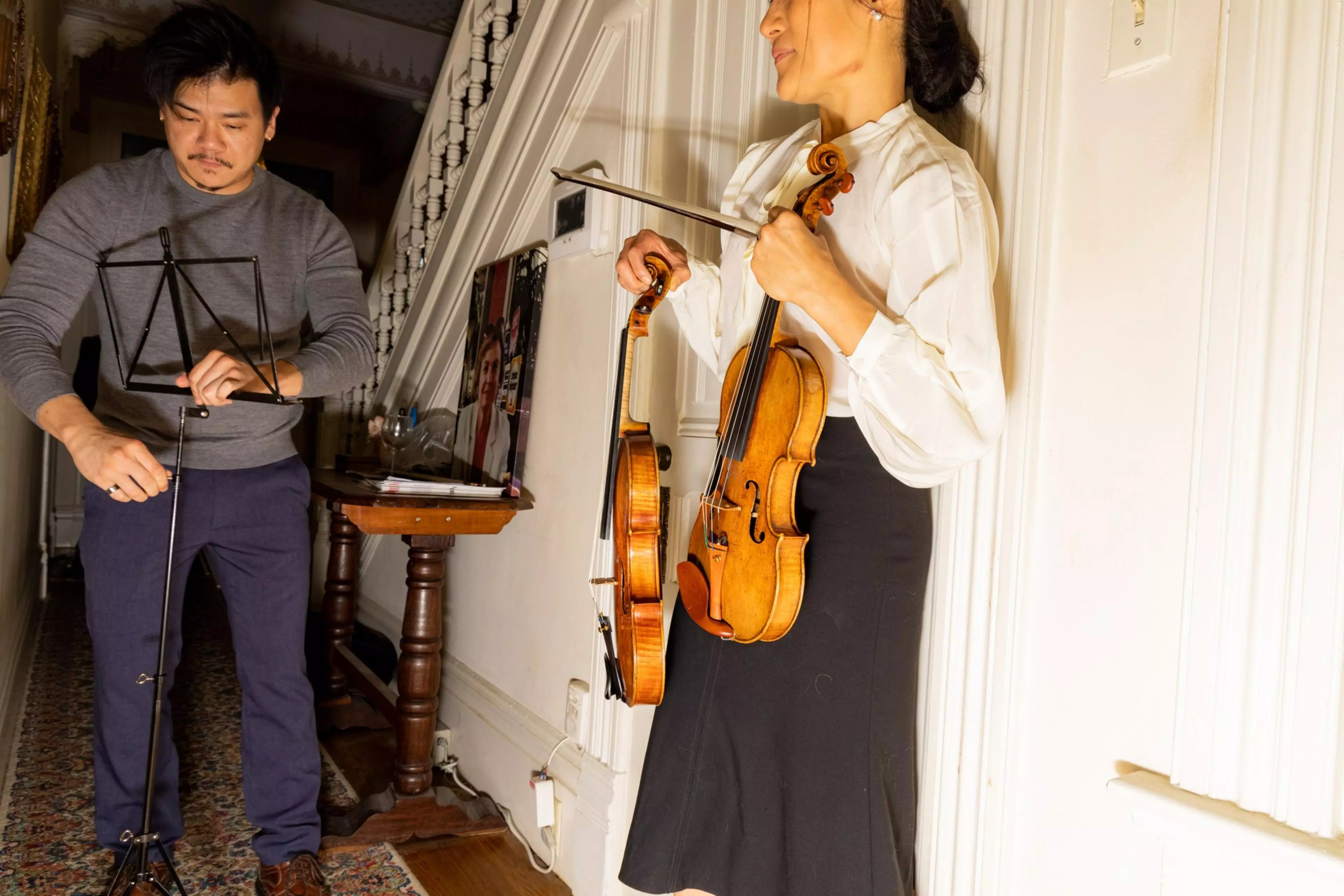 A $20 million violin in search of a buyer enchants a private party in a ...