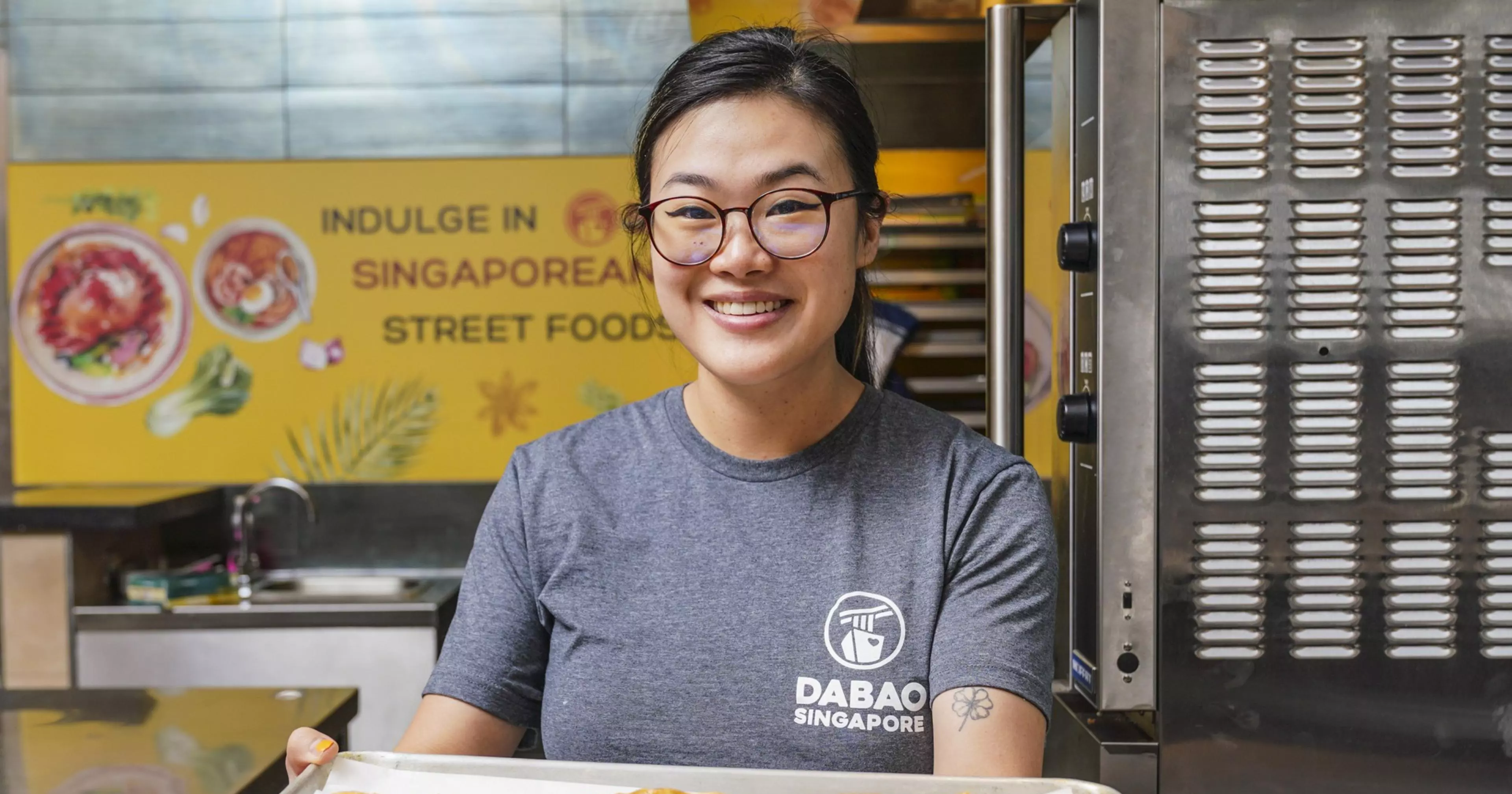 A rising star chef puts down roots in a downtown food court