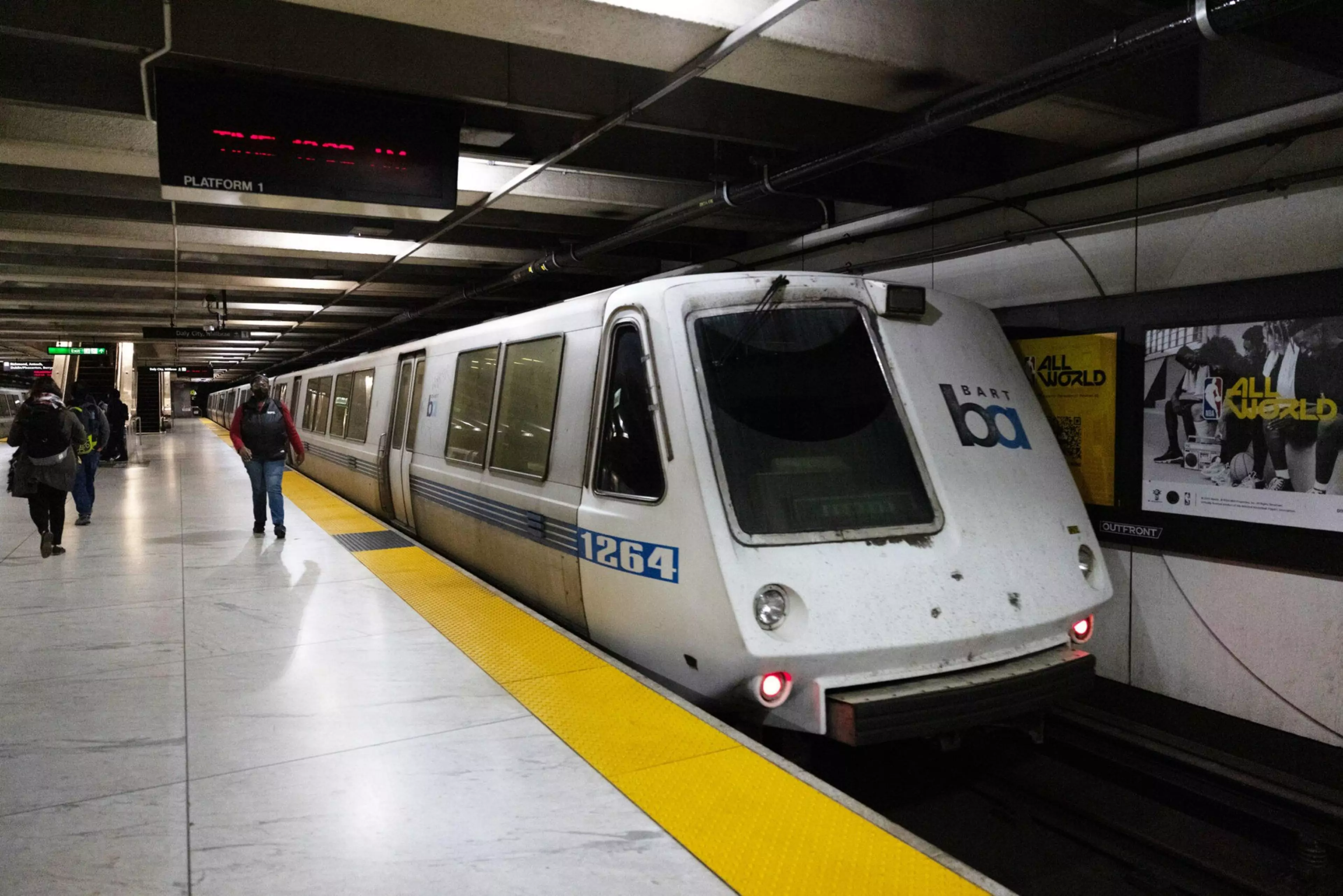 Where do BART trains go when they die?