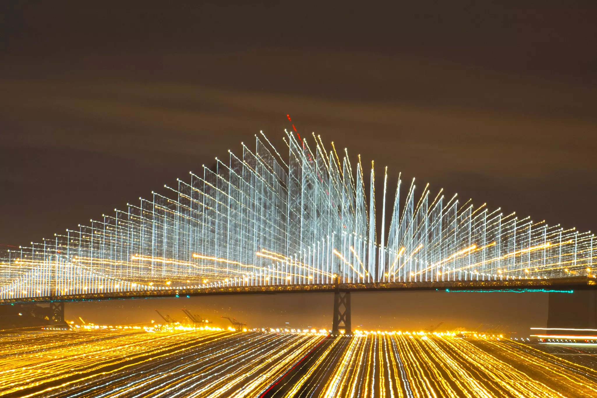The Bay Bridge lights are one step closer to returning
