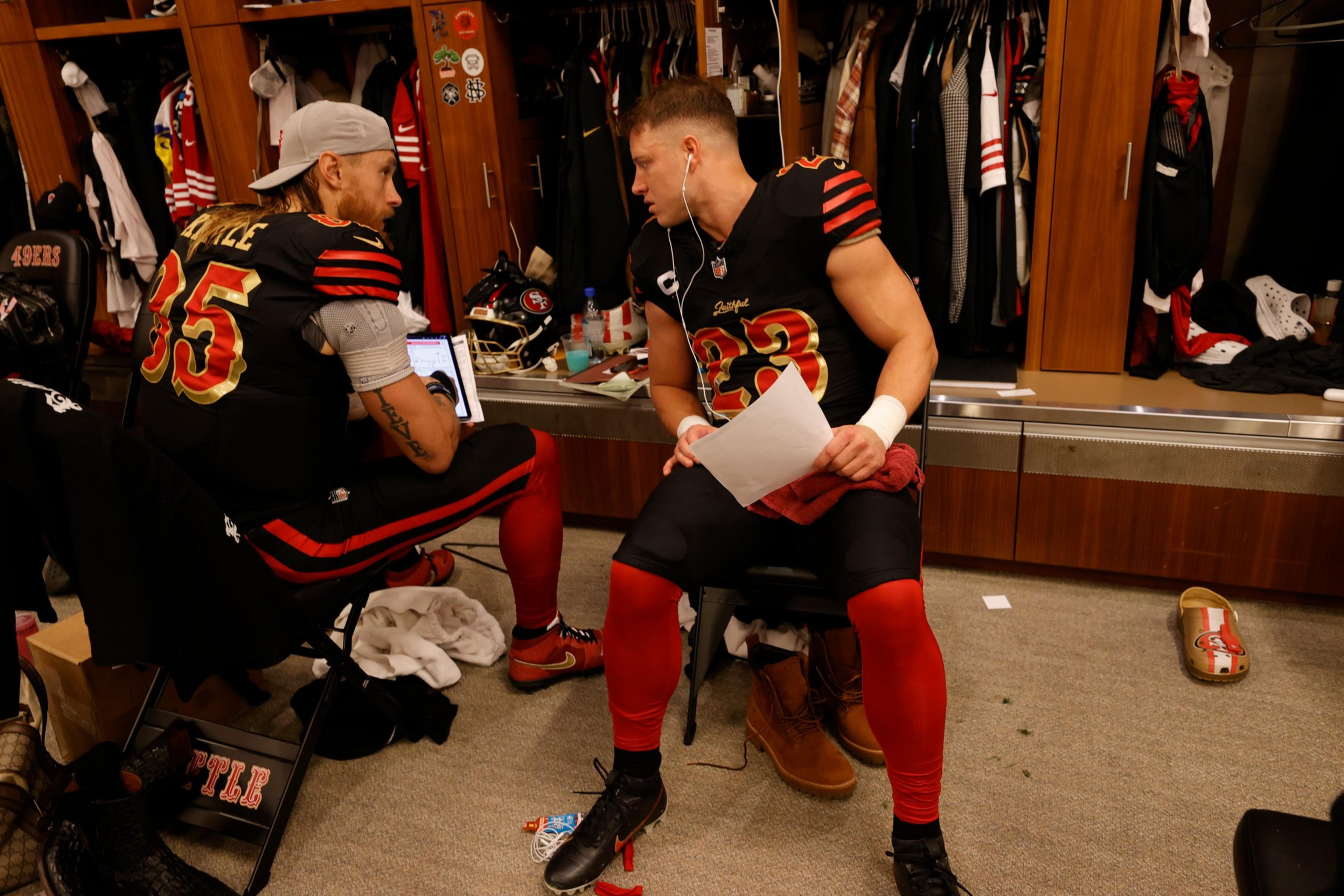 Kawakami: Kittle next to McCaffrey — the heart of the 49ers’ locker ...