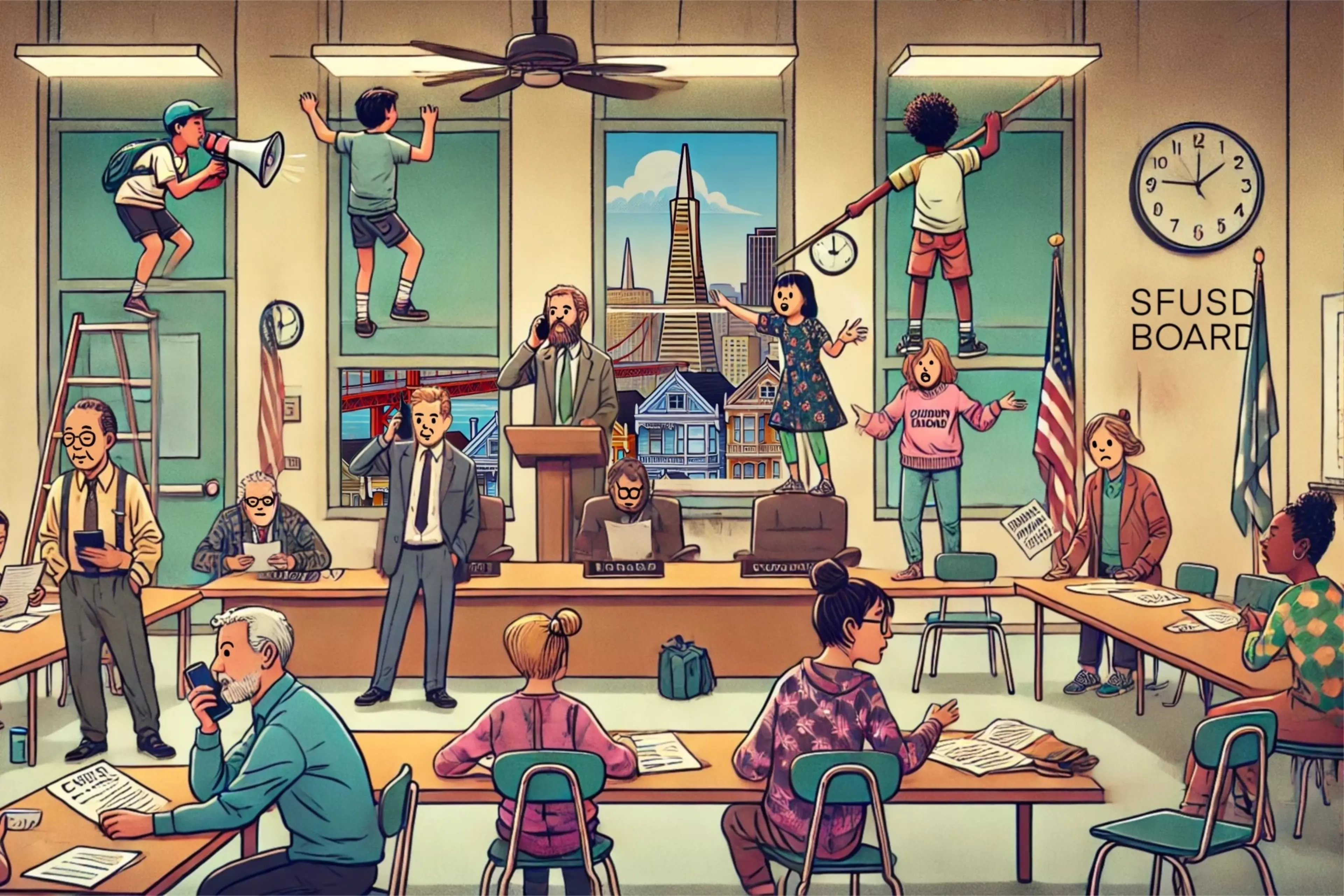Opinion: Inside the school district, dysfunction reigns