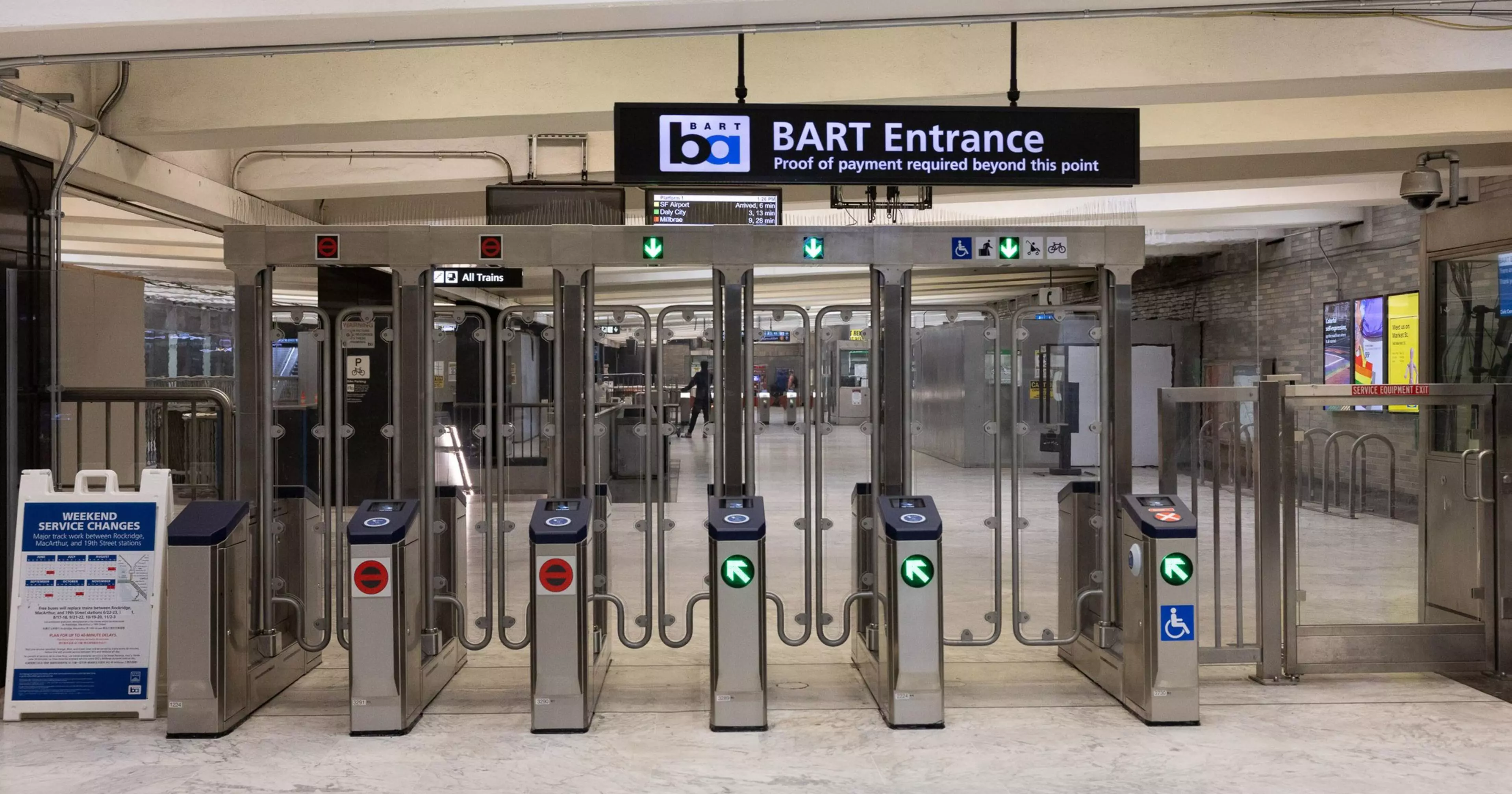 BART has fancy new fare gates. Determined evaders are still getting through