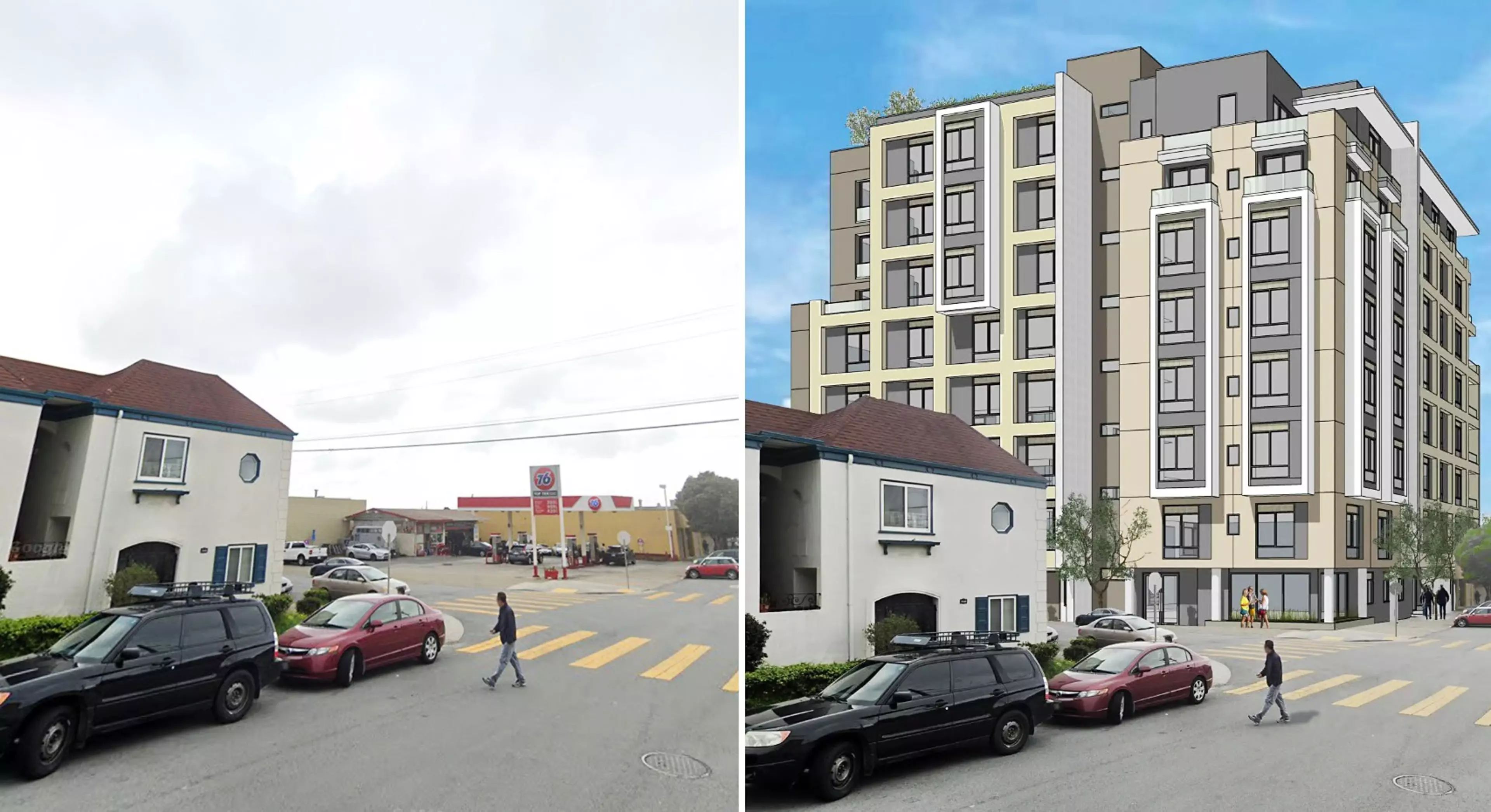 This 8-story apartment complex would be tallest in Outer Sunset. It ...