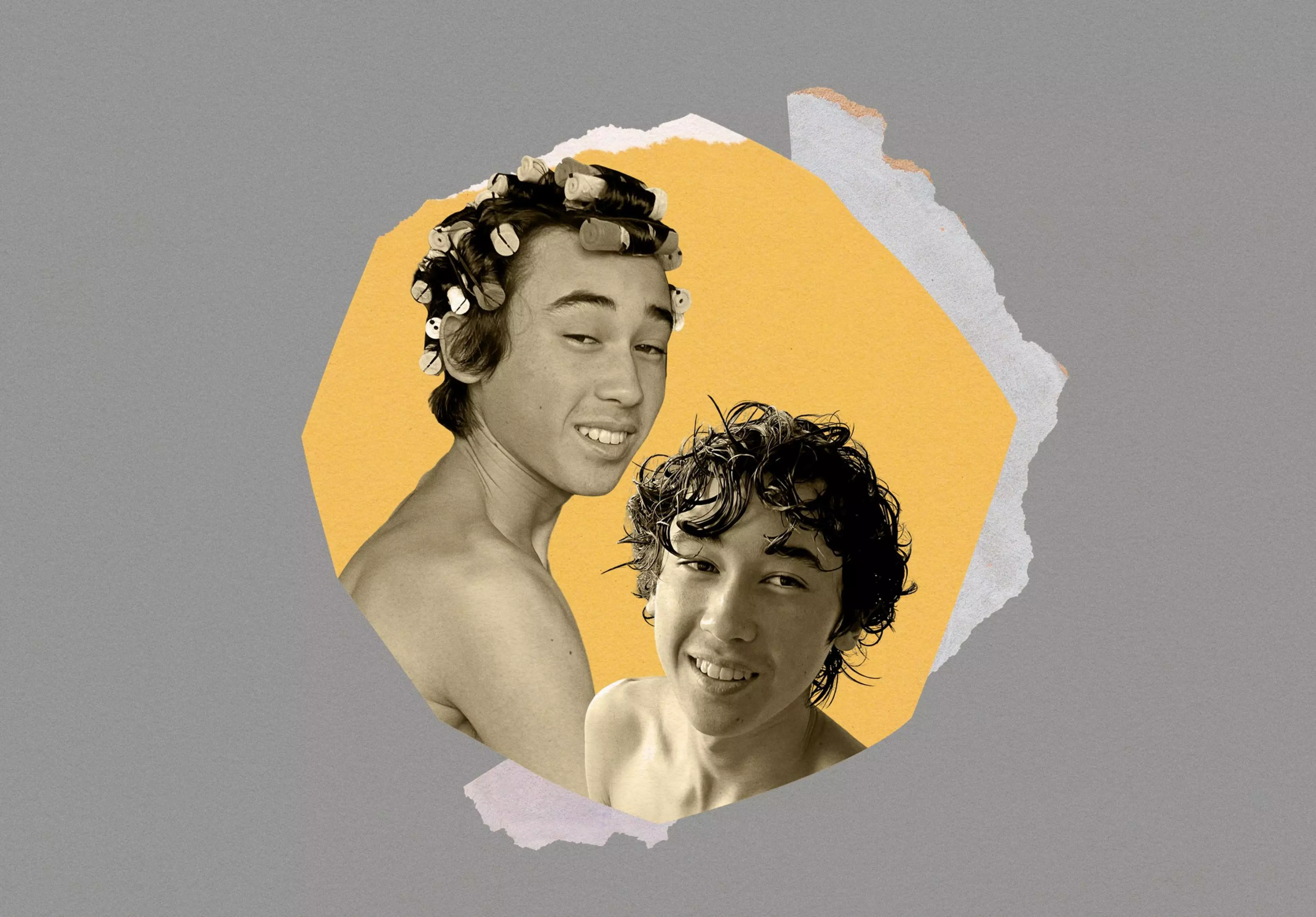 In search of that ‘llama look,’ teen boys are bringing back the perm