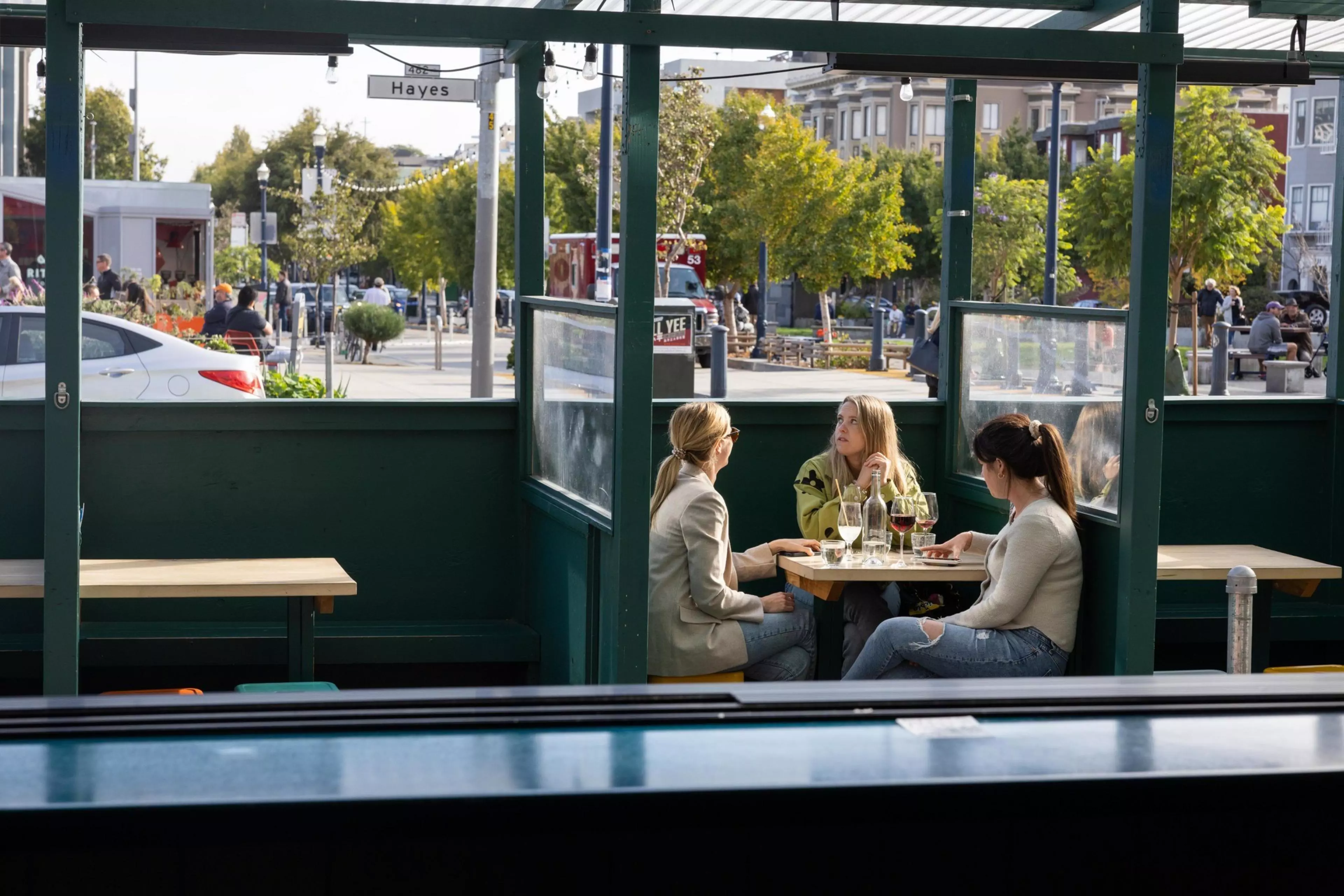 Outdoor parklet dining is about to get smaller, more accessible—and ...