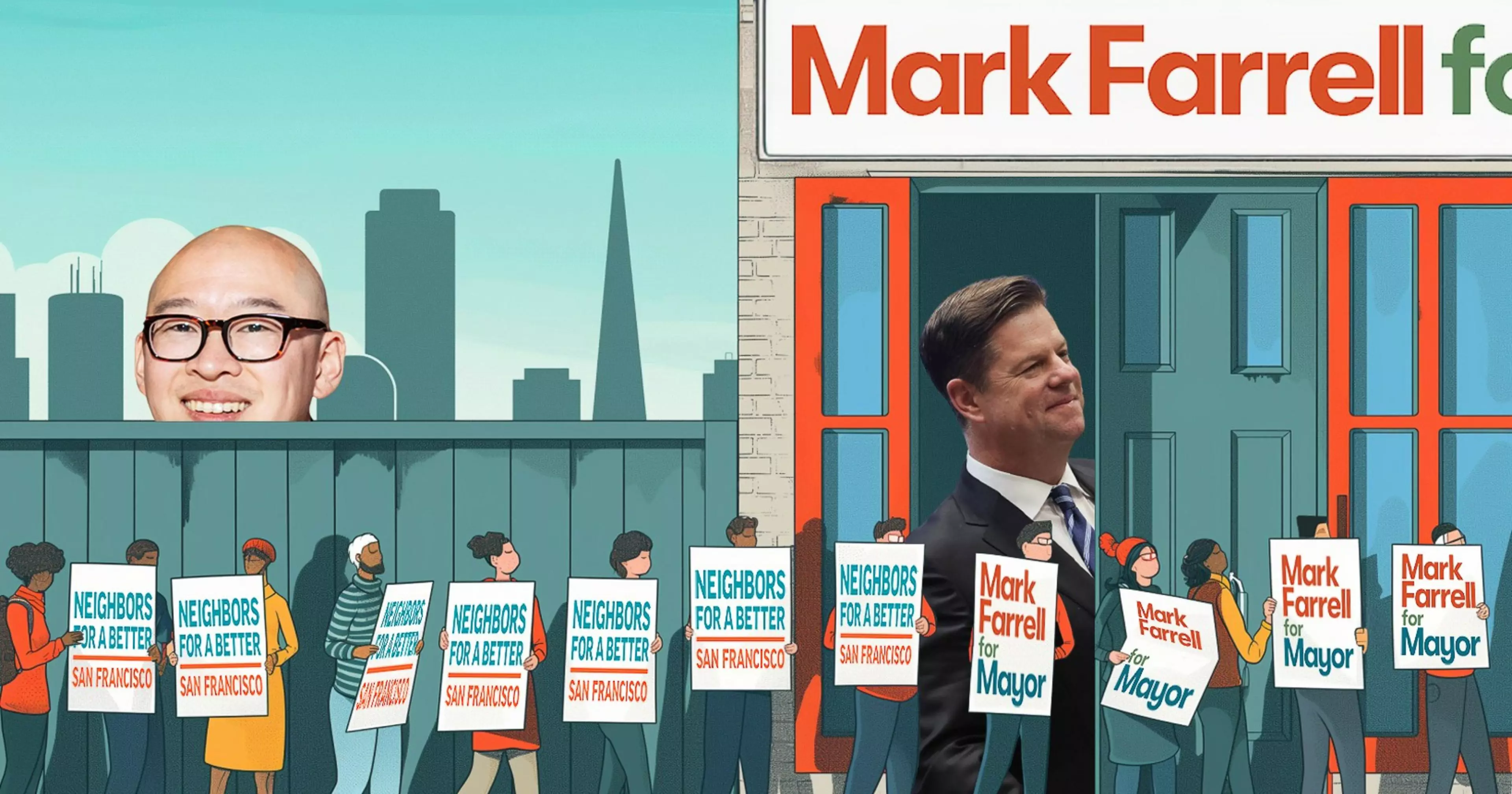 Hello, Neighbors: Mark Farrell’s mayoral campaign gets cozy with rich ...