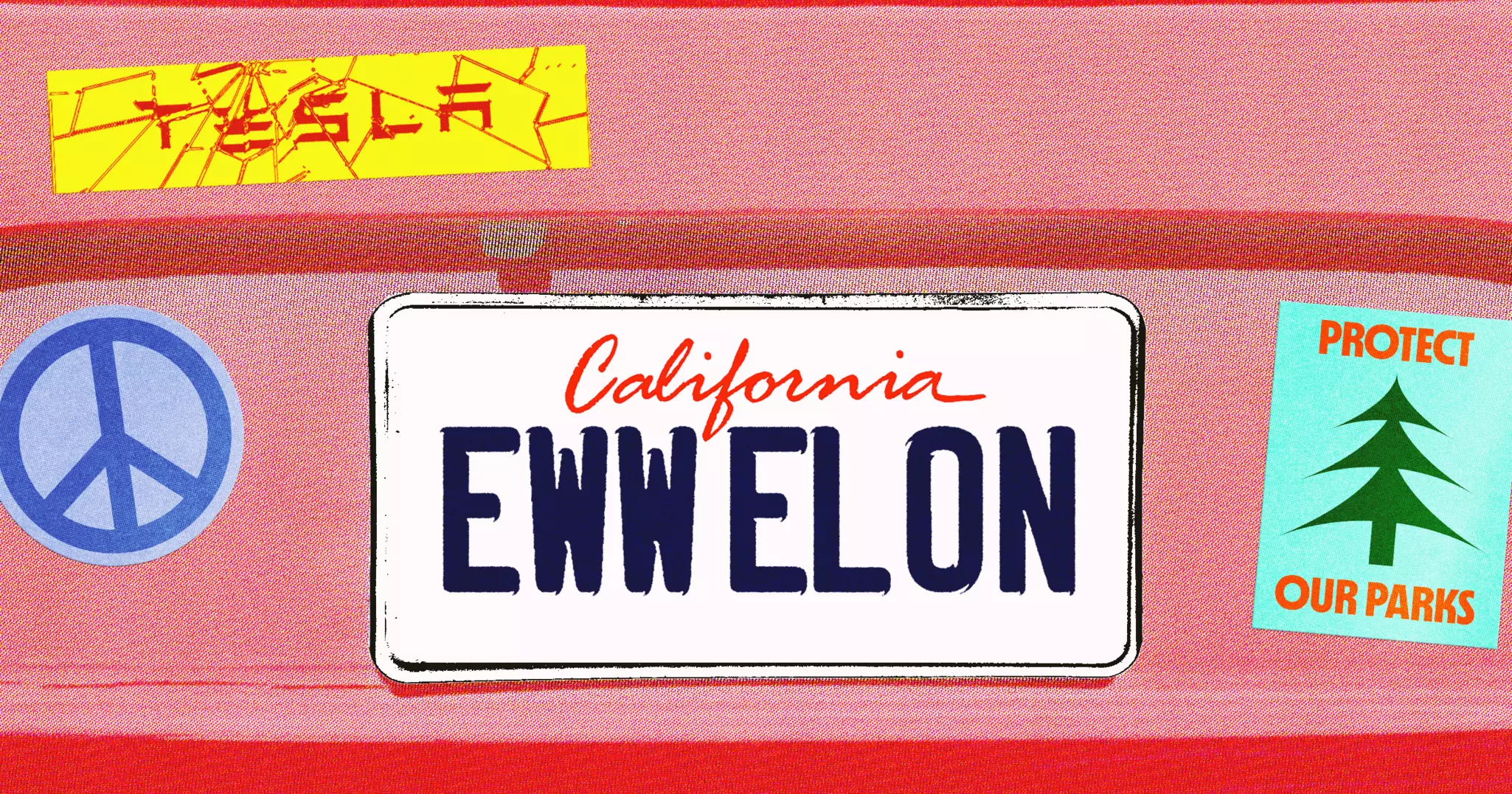 How do Tesla drivers feel about Elon Musk? Just ask their vanity plates